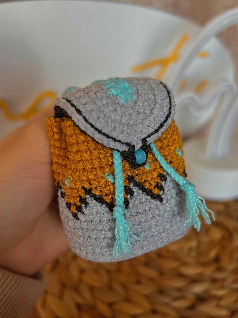 Backpack Crochet Pattern | Clothes for Doll | Accessories for Toys ...