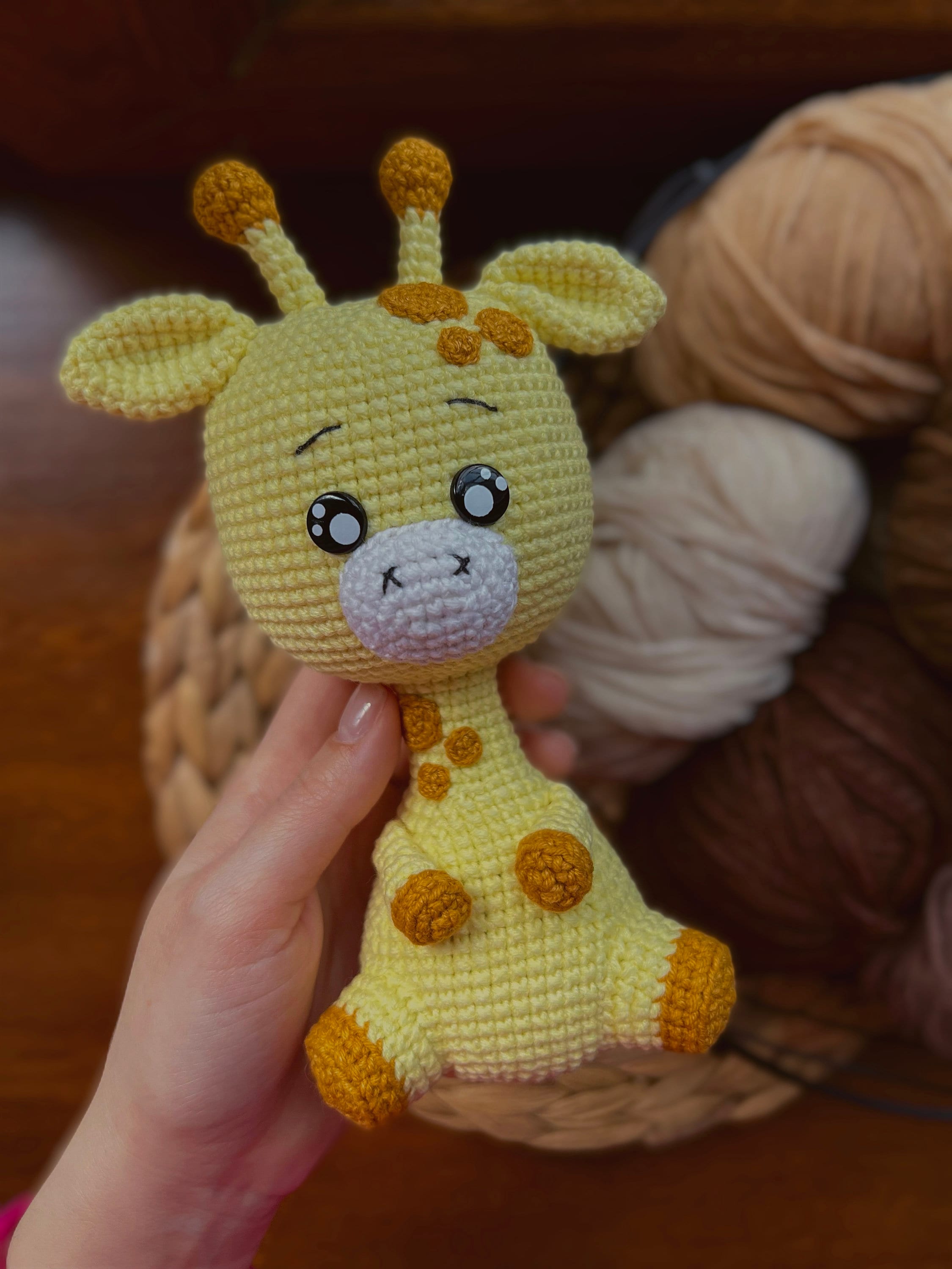 Giraffe Crochet Toy Pattern Amigurumi Tutorial How to Make - Etsy