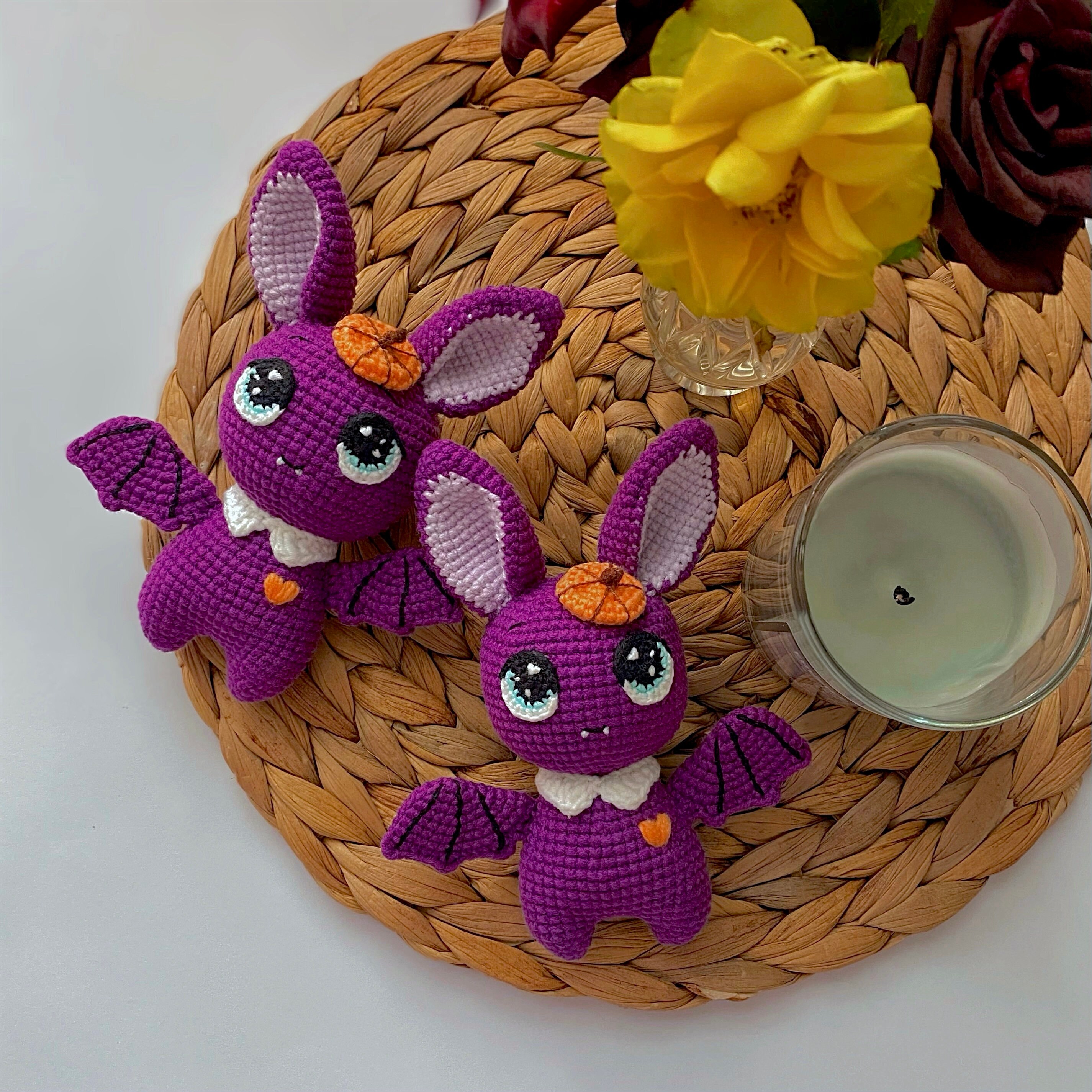 Betty the Bat Crochet Pattern, English Amigurumi Toy Tutorial ...