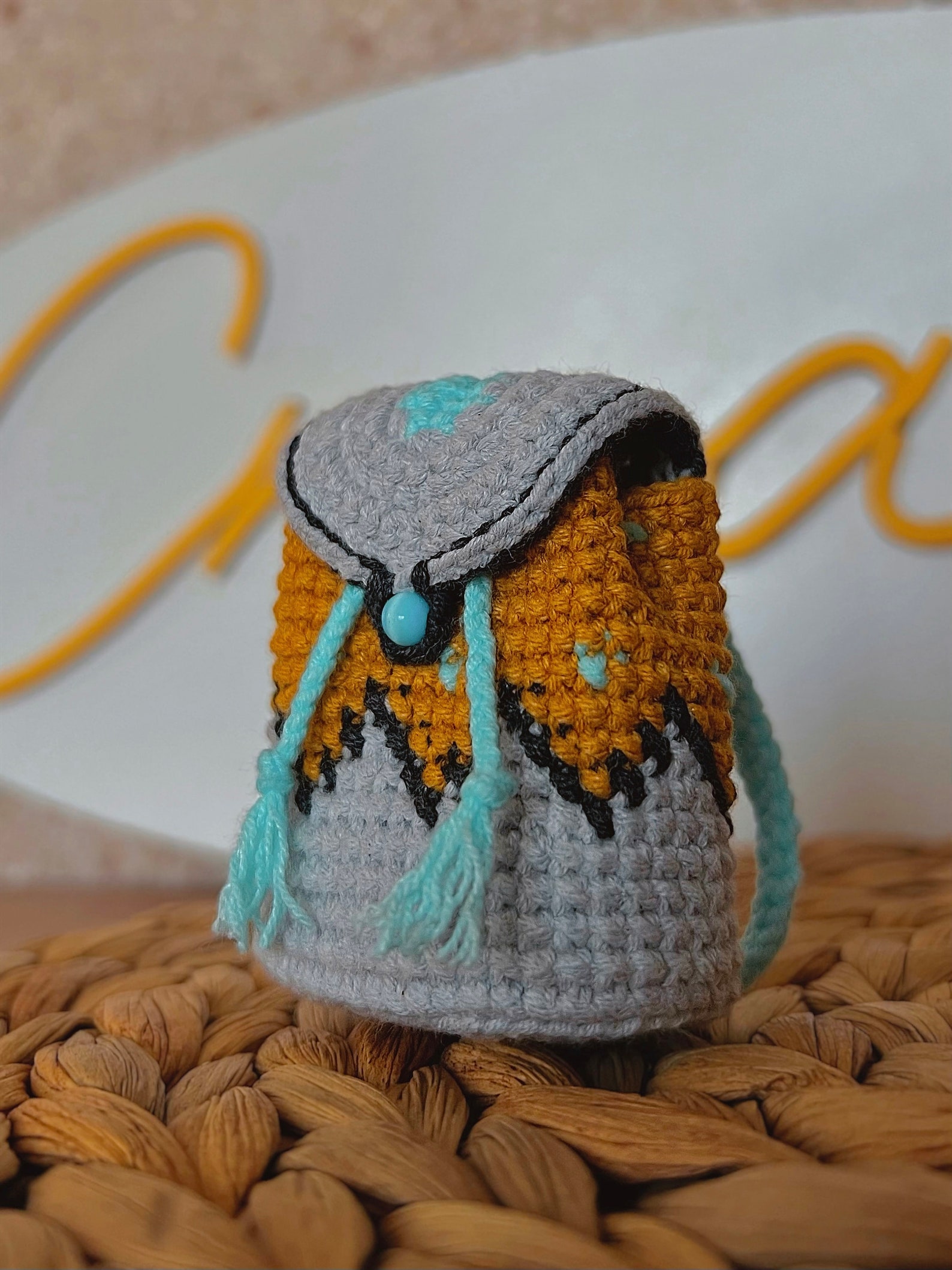 Backpack Crochet Pattern | Clothes for Doll | Accessories for Toys ...