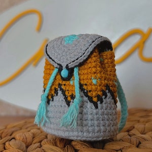 Backpack Crochet Pattern | Clothes for Doll | Accessories for Toys ...