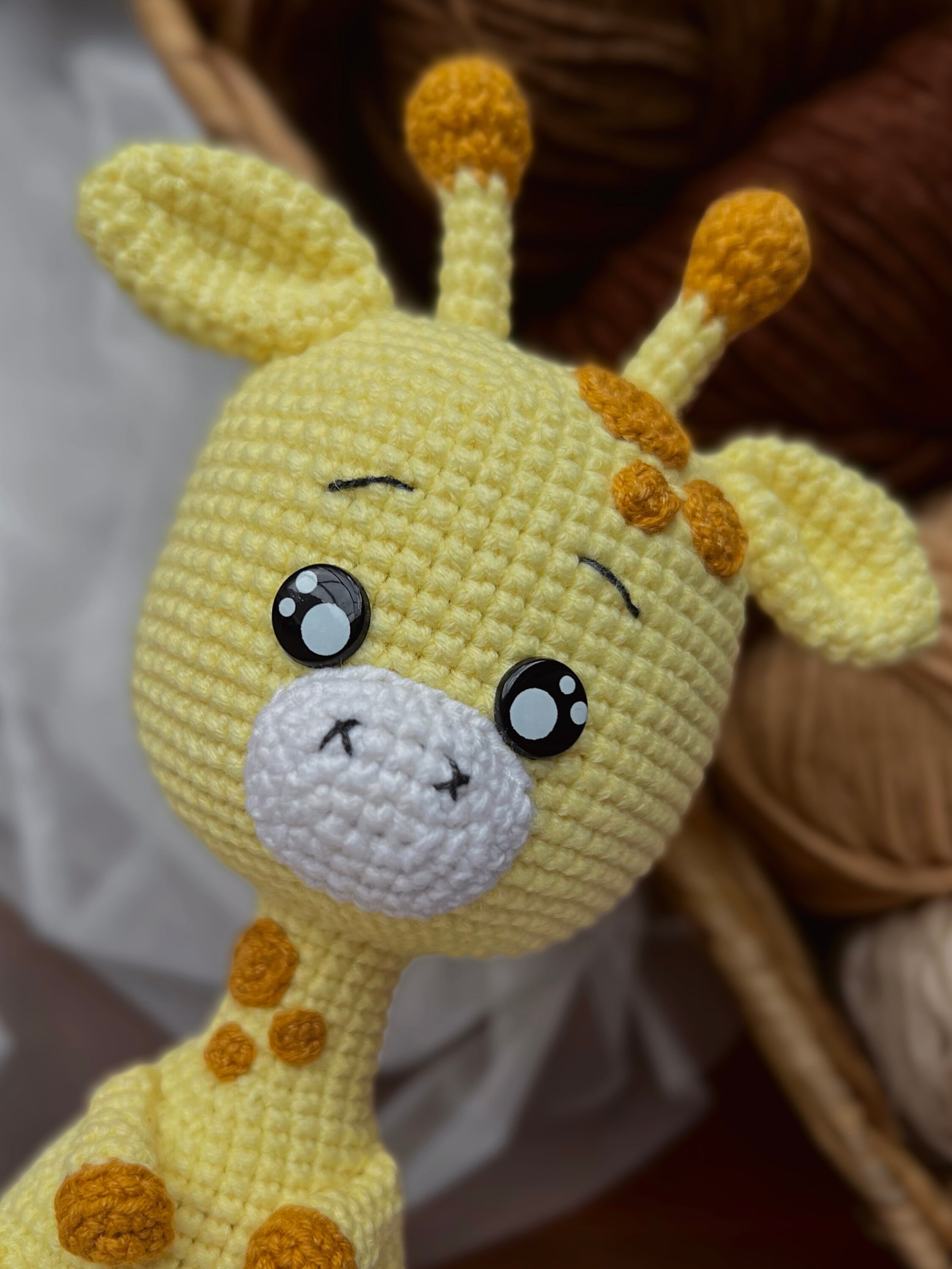 Giraffe Crochet Toy Pattern Amigurumi Tutorial How to Make - Etsy