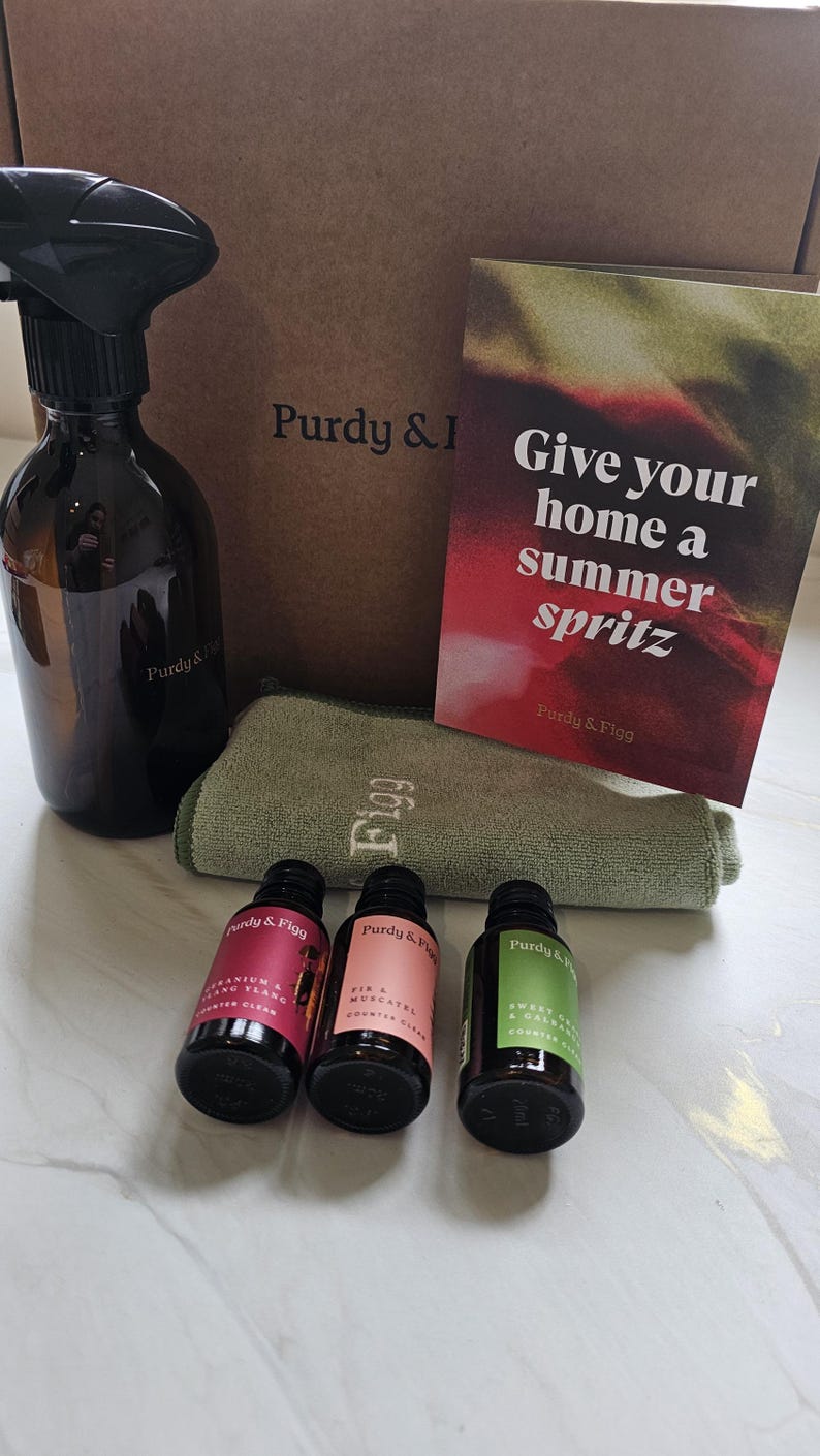 NEW Summer Purdy & Figg Counter Clean 2026 Summer Scents Starter Kit ...