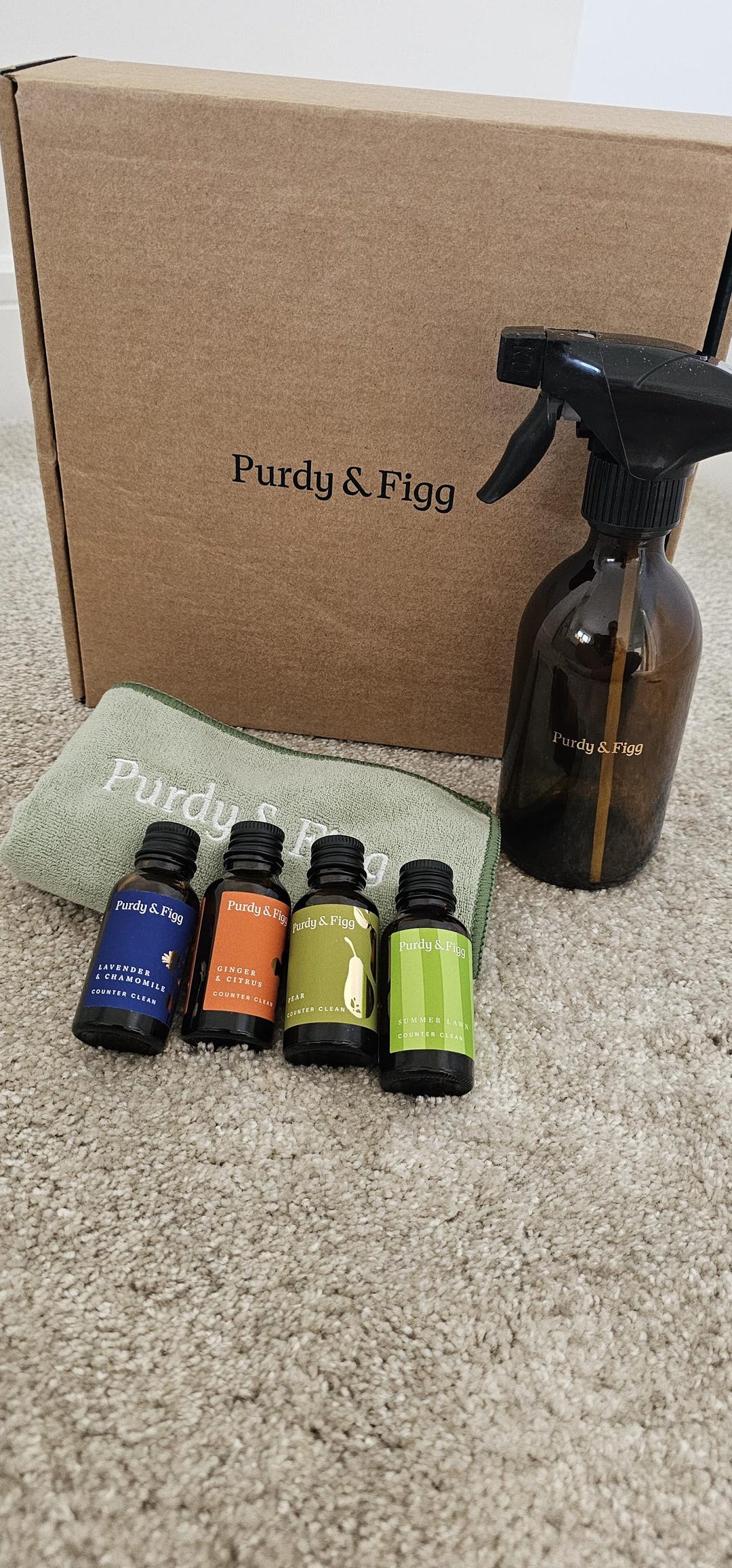 Rare Purdy & Figg Counter Clean Starter Set Limited Edition Autumn ...