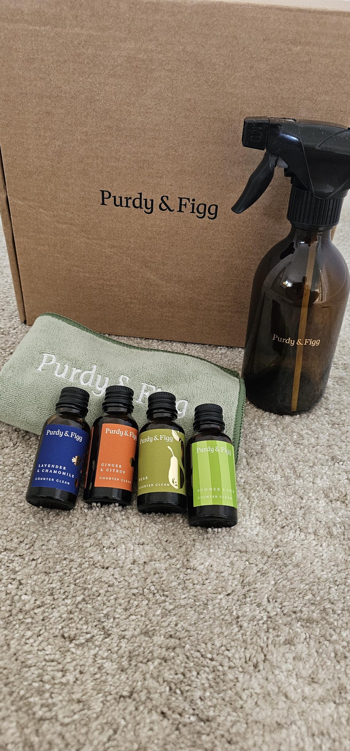 Rare Purdy & Figg Counter Clean Starter Set Limited Edition Autumn ...