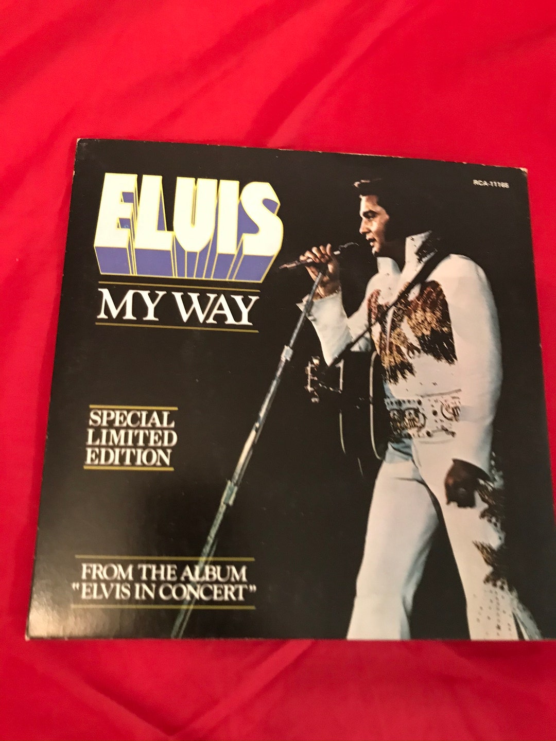 Elvis Presley 45 Rpm 45 Rpm Red Vinyl Limited Edition - Etsy