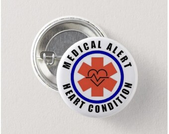 Heart Medical Alert - Etsy