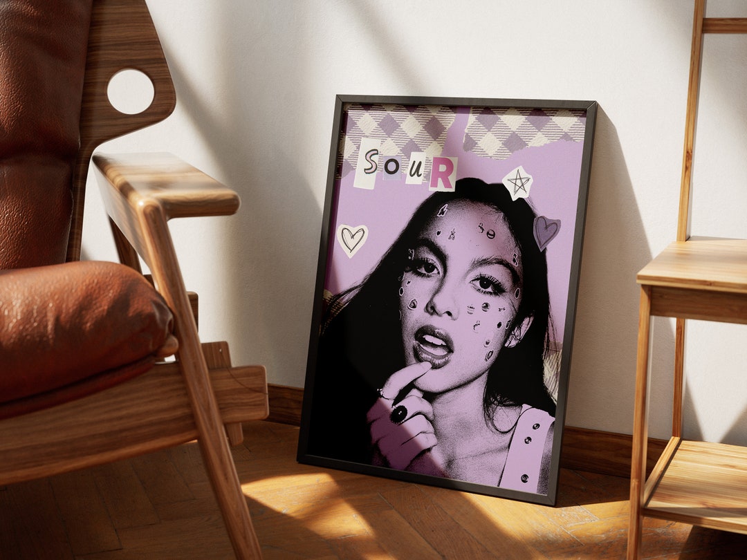 Olivia Rodrigo Sour Album Poster Digital Print Digital - Etsy Australia