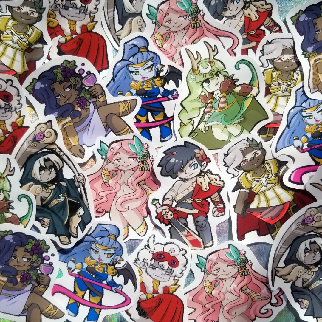 Hades Vinyl Sticker Sets - Etsy