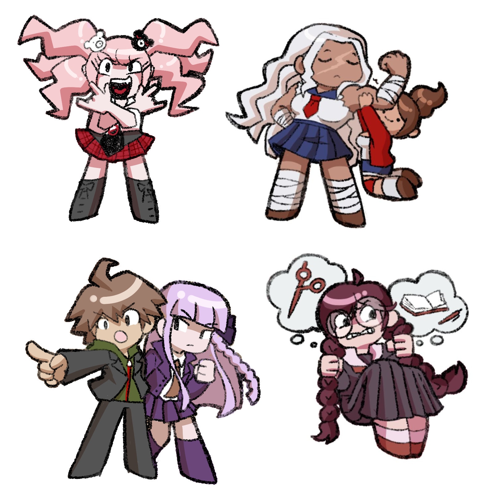 Despair Kids Vinyl Sticker Sets - Etsy
