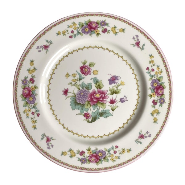 Floral China Plates - Etsy