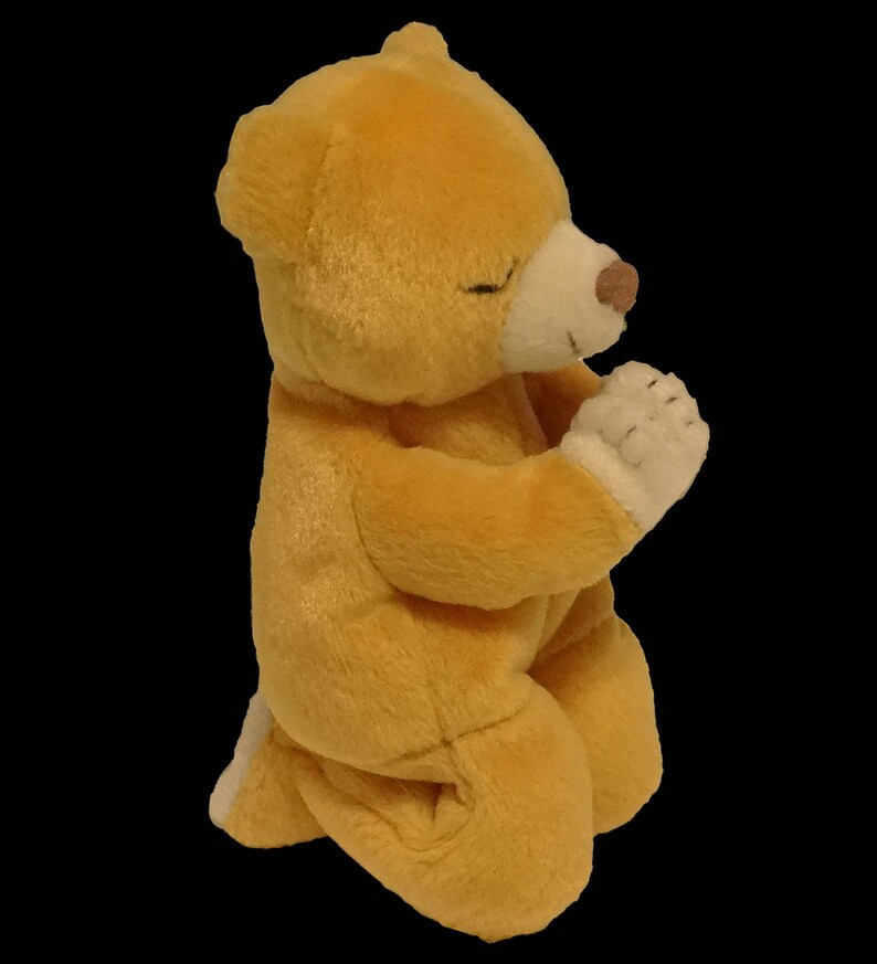 Ty HOPE Praying Golden Teddy Bear Plush Toy With Tag Errors. - Etsy