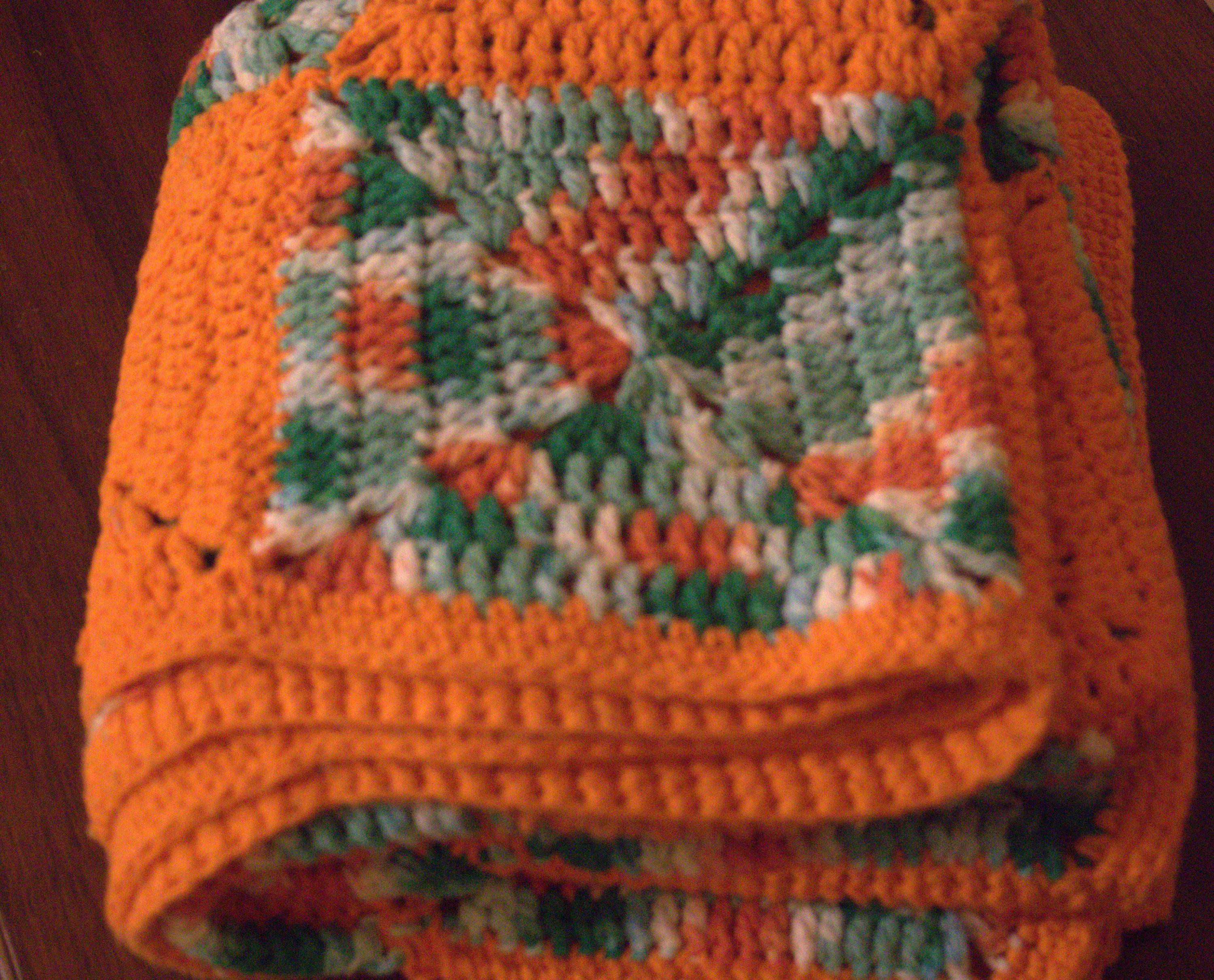 Checkerboard Crochet Baby Blanket - Etsy