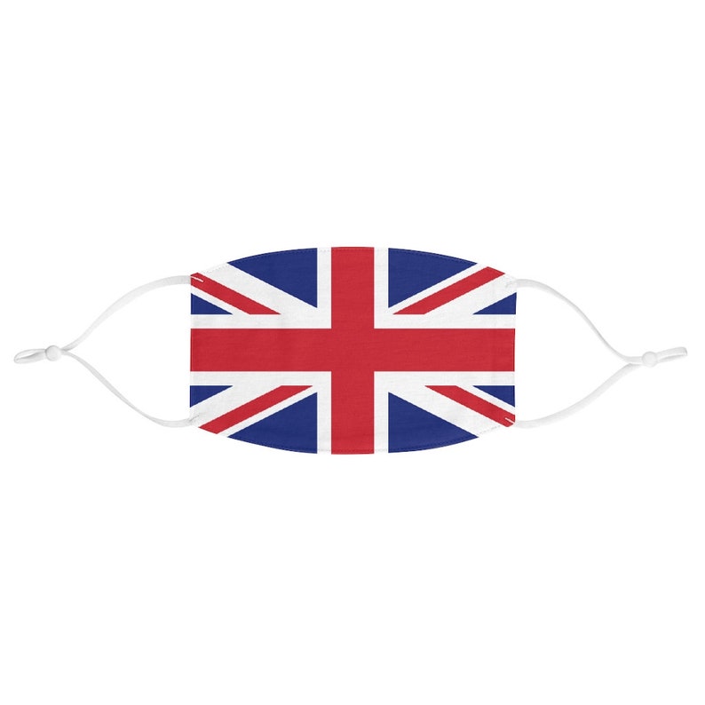 Union Jack British Flag Face Mask - Etsy