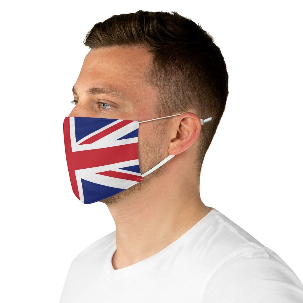 Union Jack British Flag Face Mask - Etsy UK