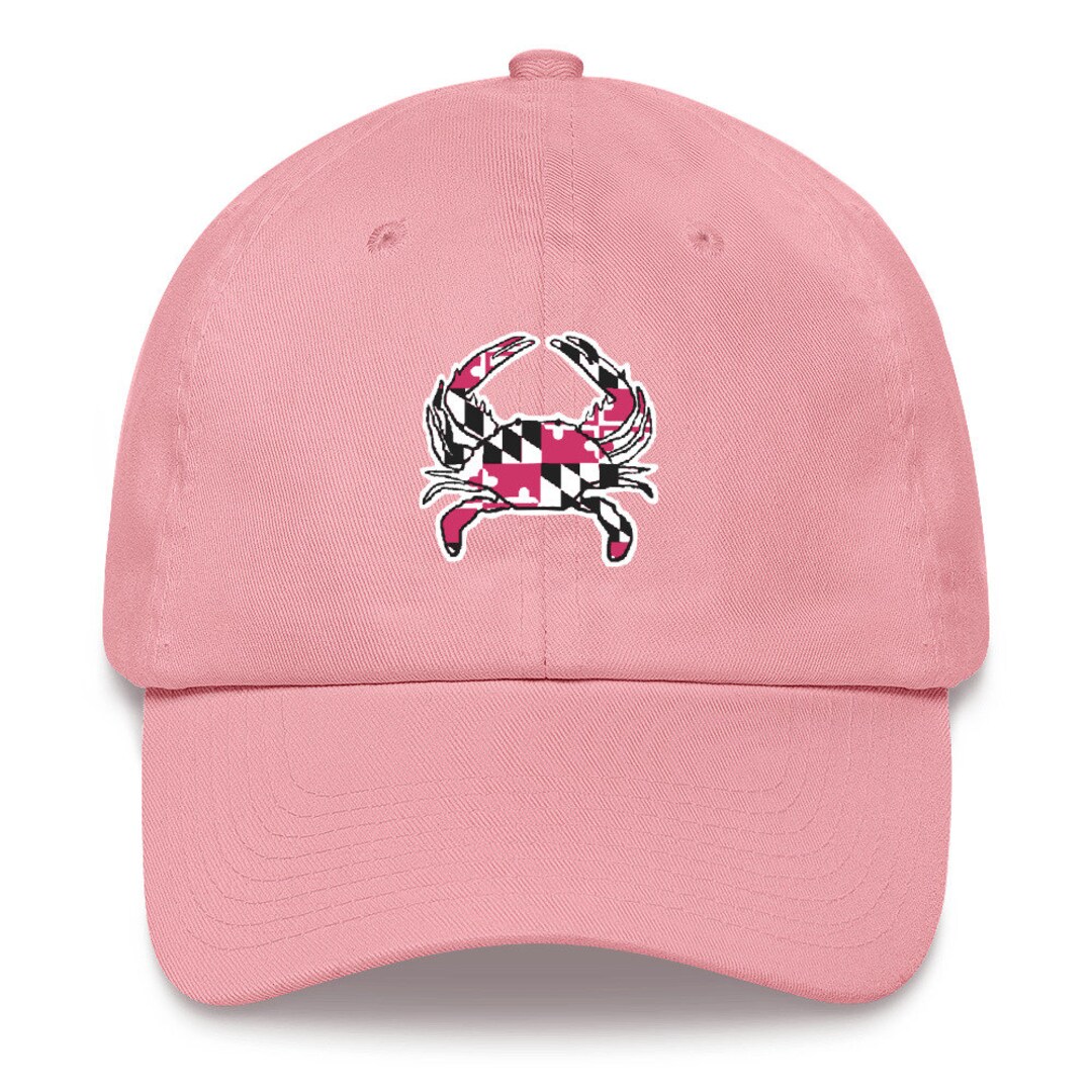 Pink Maryland Flag Crab Hat - Etsy