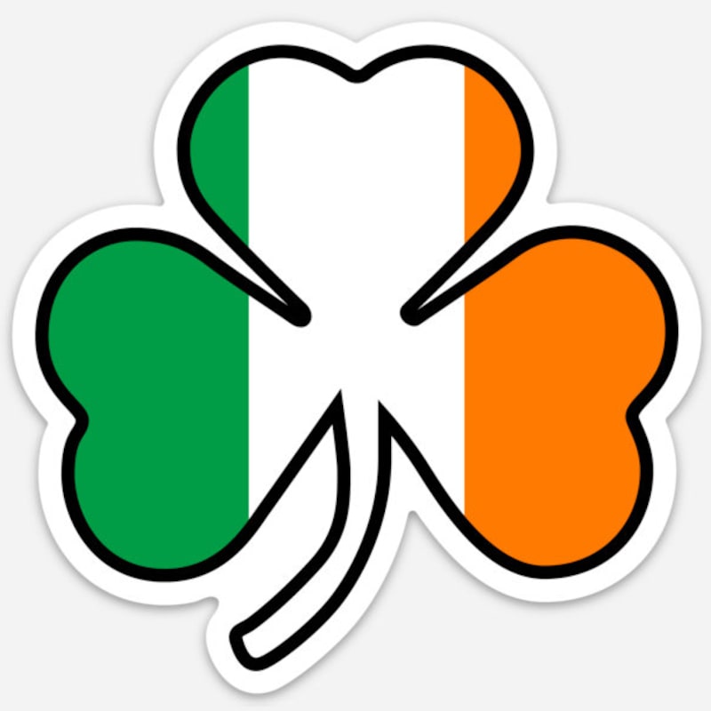 Shamrock Stickers - Etsy