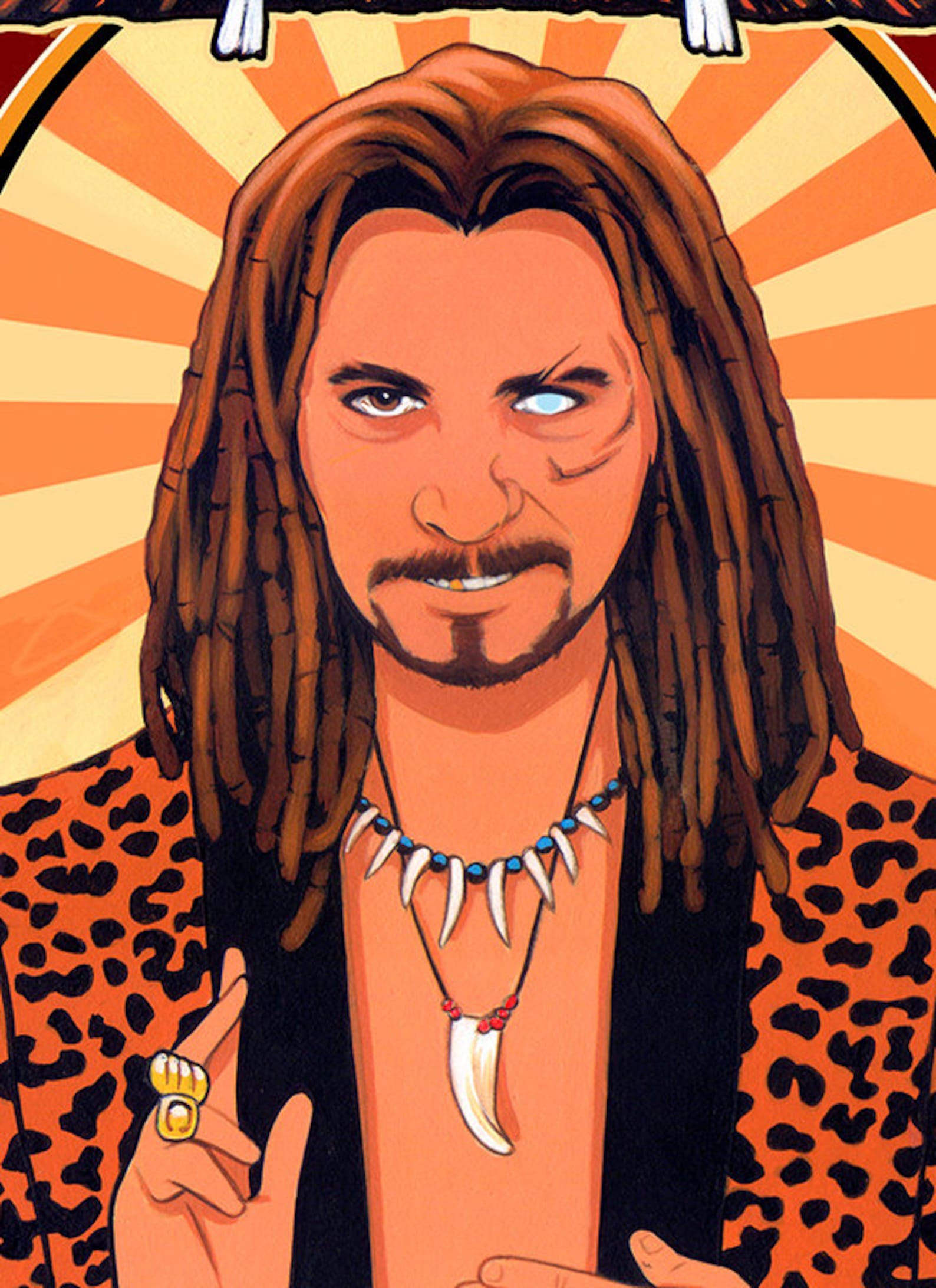 True Romance - Movie Poster - Original Art Print - Drexel Spivey, 11x17 ...