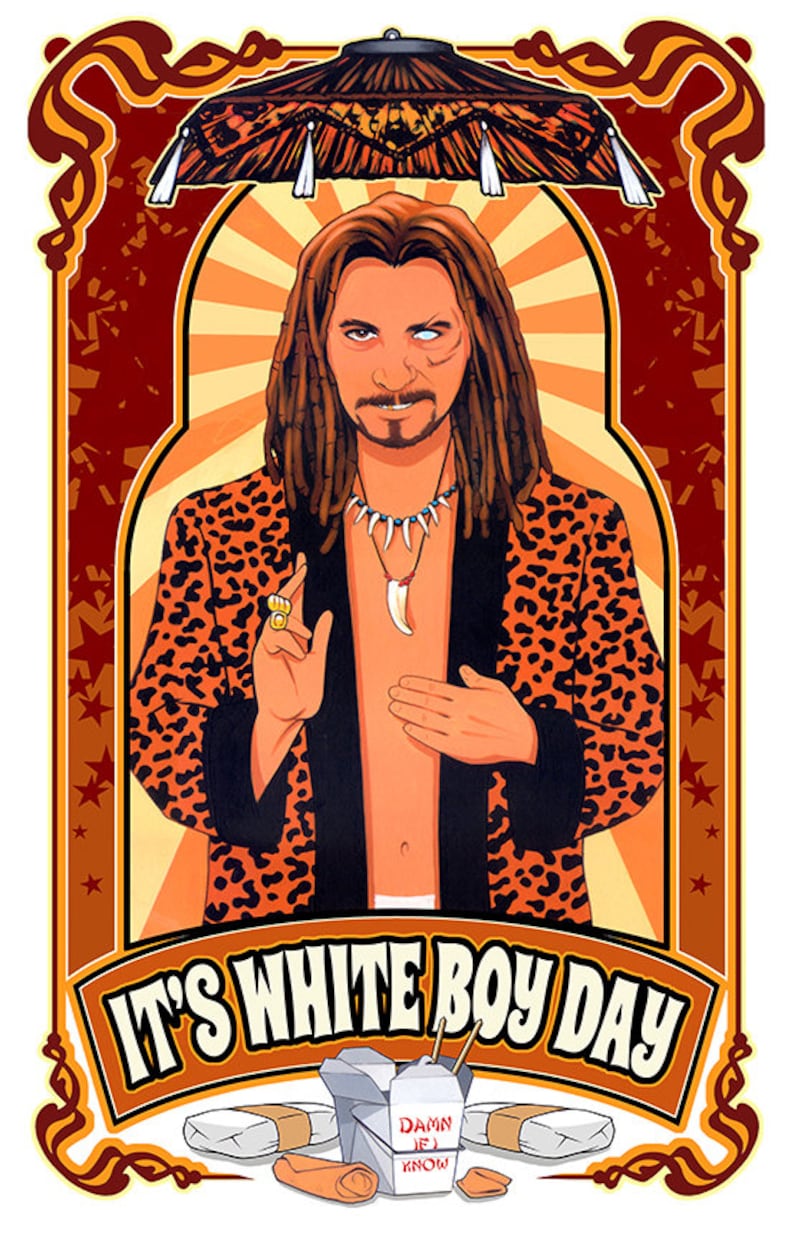 True Romance - Movie Poster - Original Art Print - Drexel Spivey, 11x17 ...