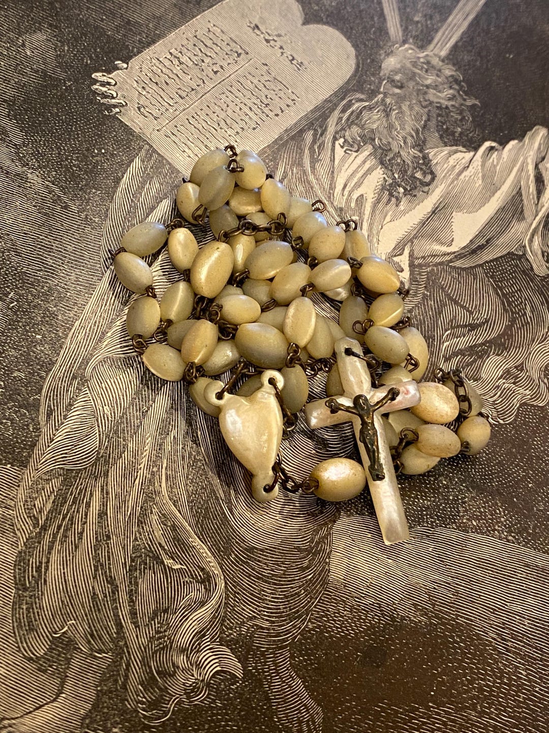 Antique Jerusalem Yerushalayim Matriarchal Gem of the Jewish People ...