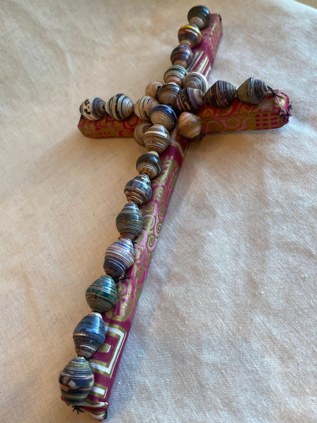 Vintage Handmade One of A Kind African Cross African Paper - Etsy