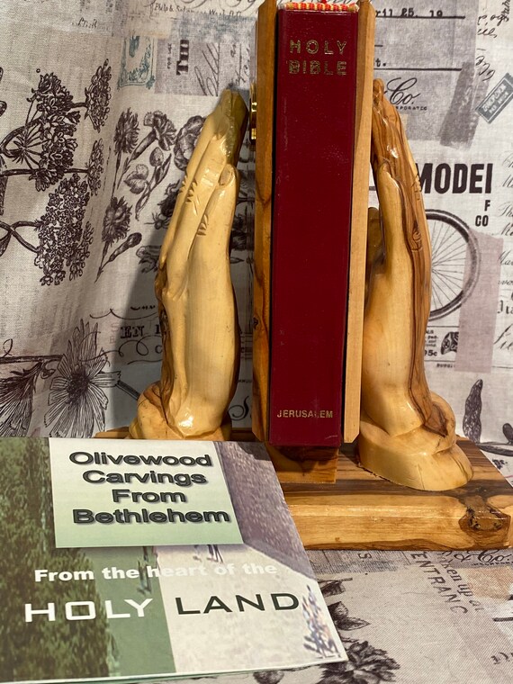 Stunning Vintage Olivewood Carving From Bethlehem Carved Hands - Etsy