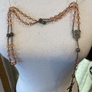 Vintage Italy Pat. Pending 5 Mysteries Centerpiece Pink/peach Colored ...