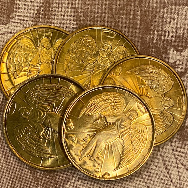 Angel Coin - Etsy