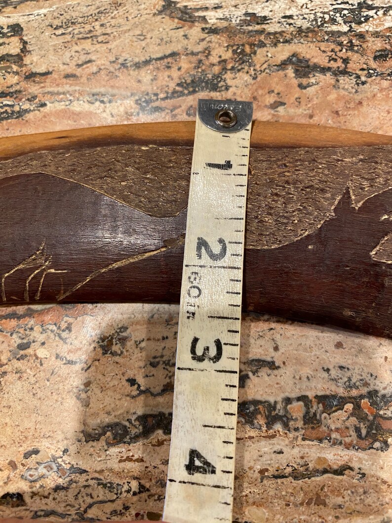 RARE Vintage Australian Primitive Early Style Carved Mulga - Etsy