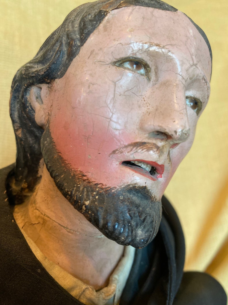 Rare Stunning Authentic Antique JESUS Statue From Church | Etsy