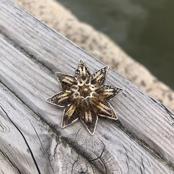 Edelweiss Brooch - Etsy