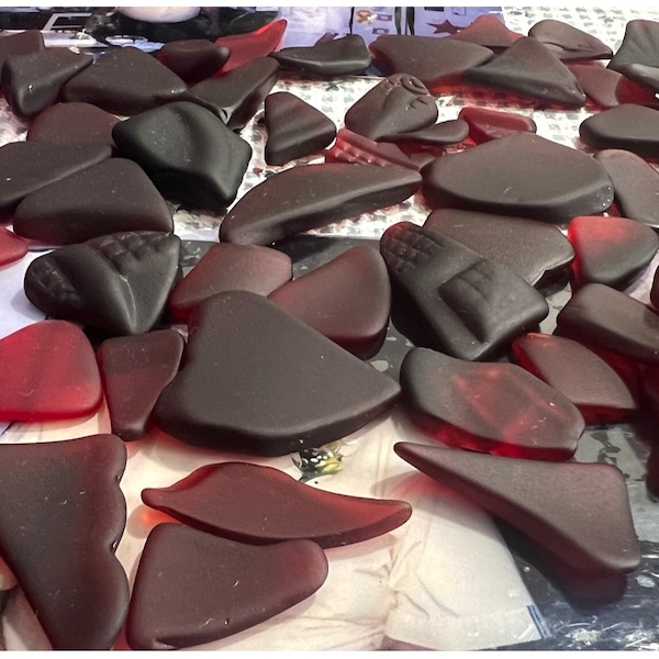 Tumbled Glass - Etsy