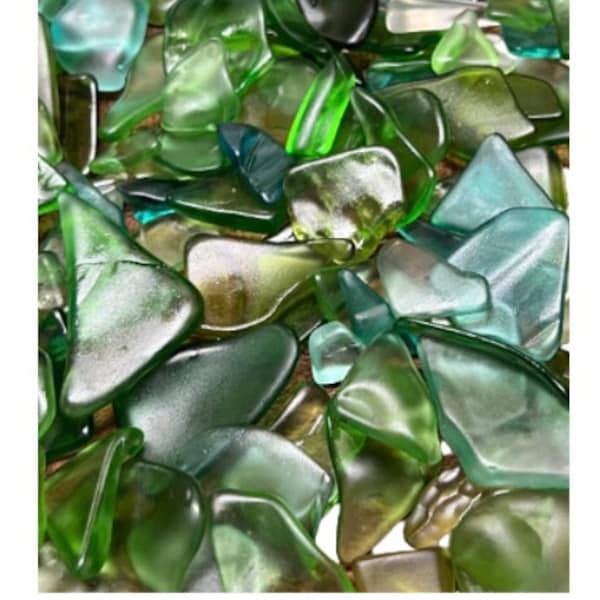 Emerald Sea Glass - Etsy