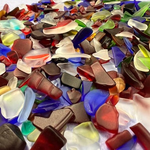 Sea Glass Decor, Micro Extra Small Tiny Glass, Tumbled, Wall Decor ...