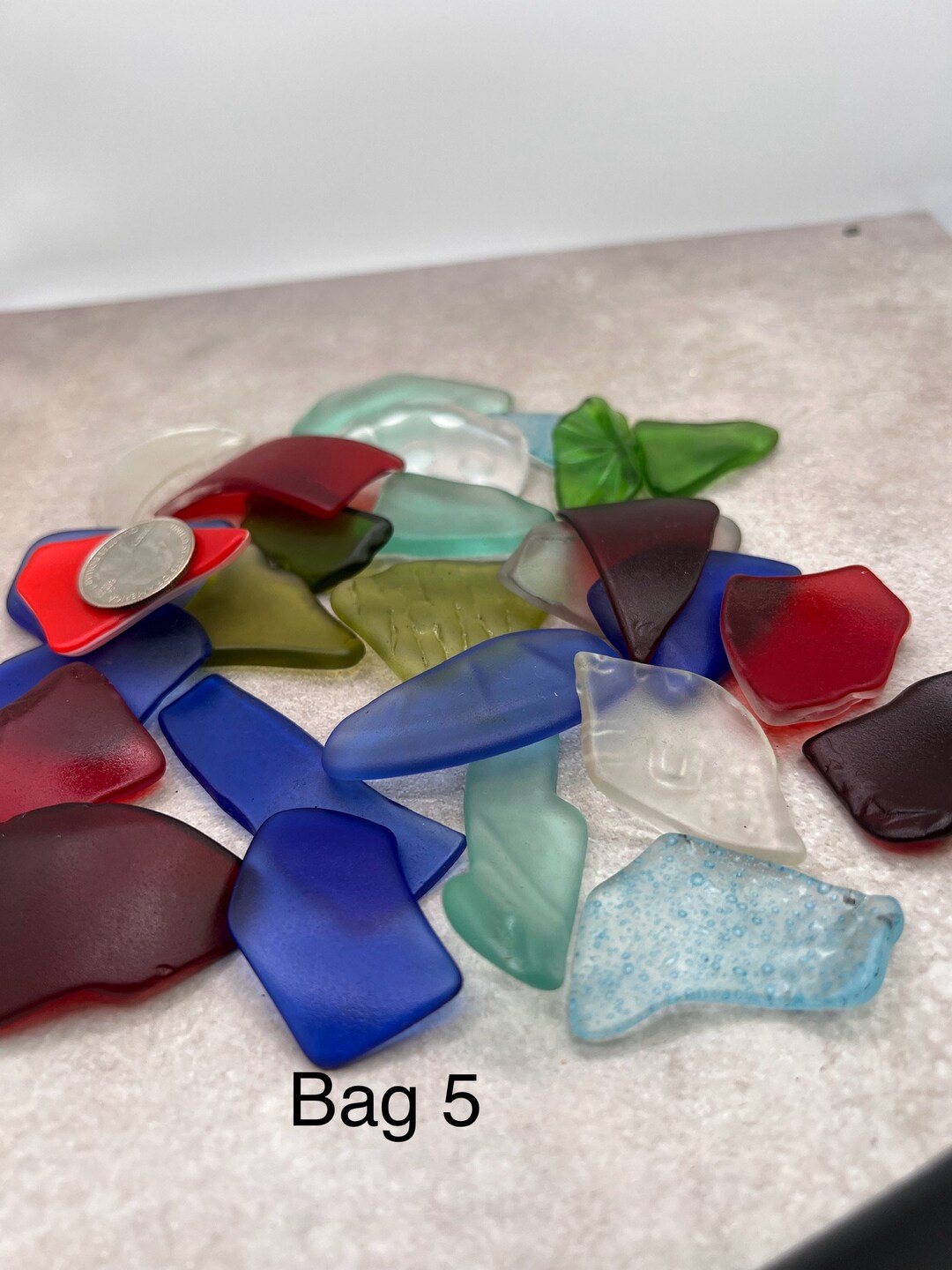 Tumbled Glass Tumbled Colored Glass Home Decor Art Projects - Etsy