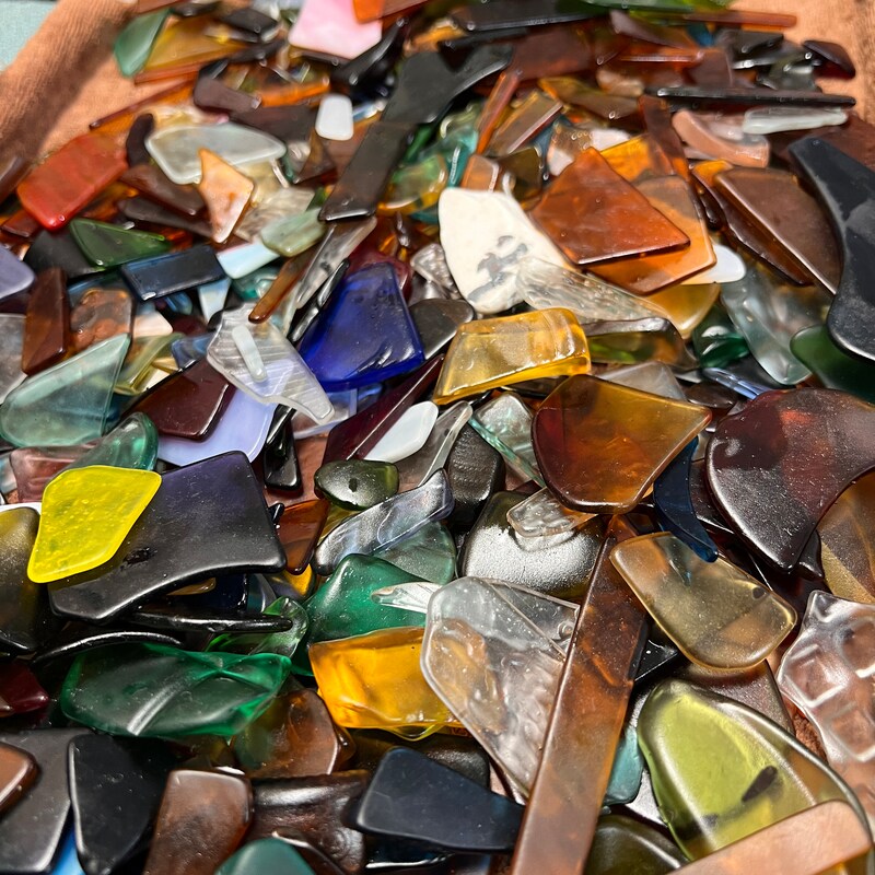 Recycled Glass Art - Etsy