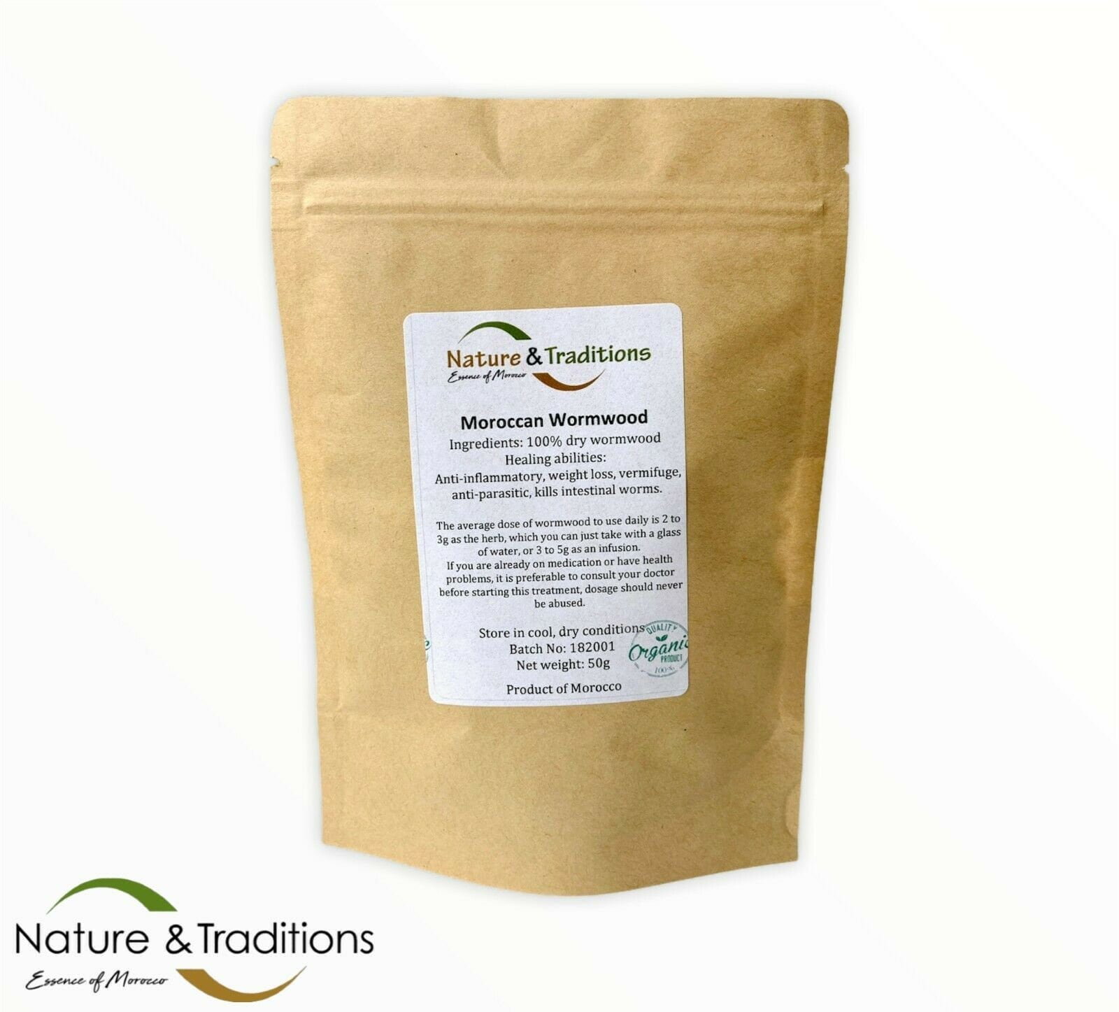 Moroccan Wormwood Artemisia Vulgaris Absinthium Tea Herb 50g - Etsy