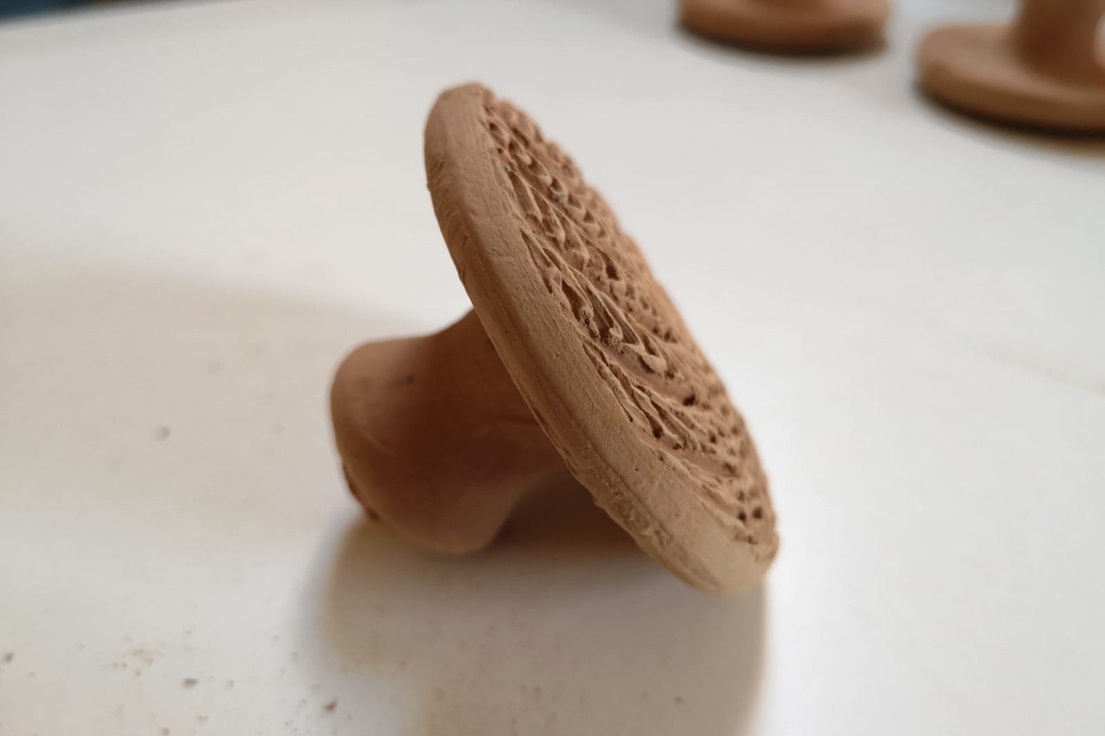 Natural Moroccan Terracotta Clay Pumice Stone Foot Exfoliate and Callus ...