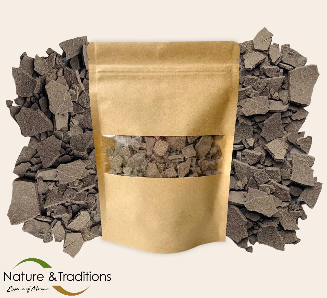 Moroccan Ghassoul Clay Mask Powder Clay Facial Body Mask Pure Mud ...