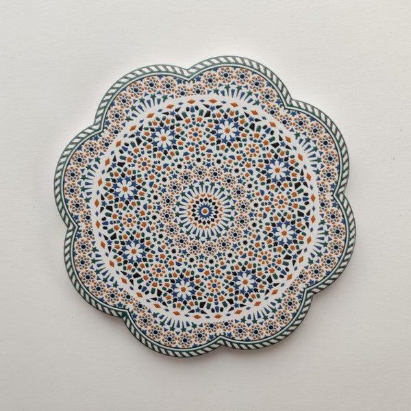 Moroccan Coasters - Etsy