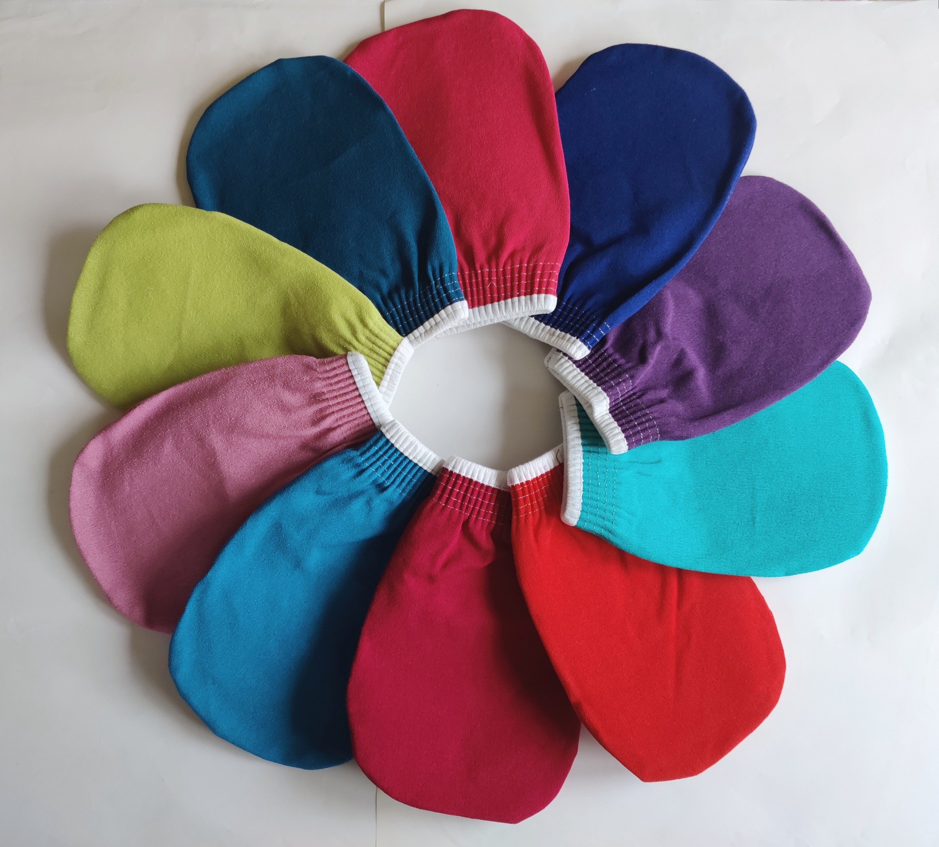 Moroccan Exfoliating Glove Kesse Mit Hammam Scrub Skin Care Gloves ...