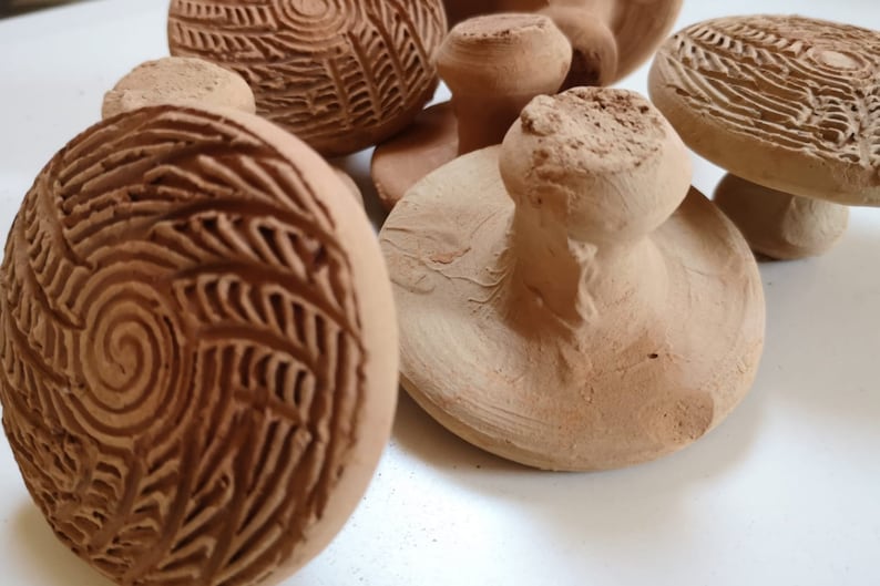 Natural Moroccan Terracotta Clay Pumice Stone Foot Exfoliate and Callus ...