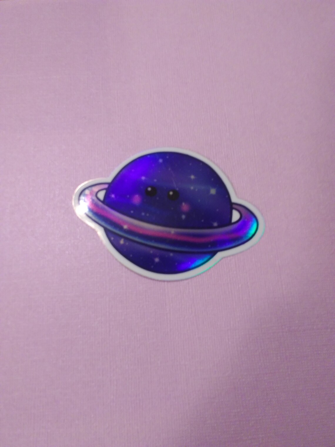 Holographic Planet Sticker - Etsy