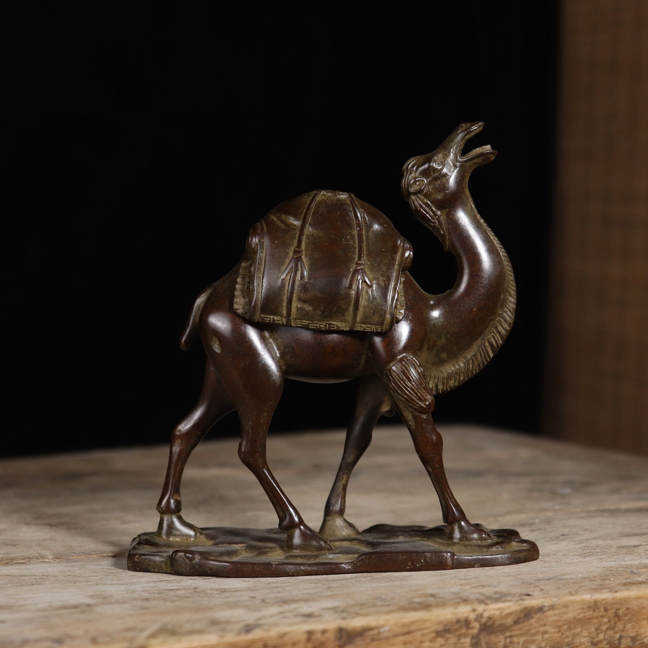 Collection of Chinese Antique Pure Copper Hand-carved Camel - Etsy