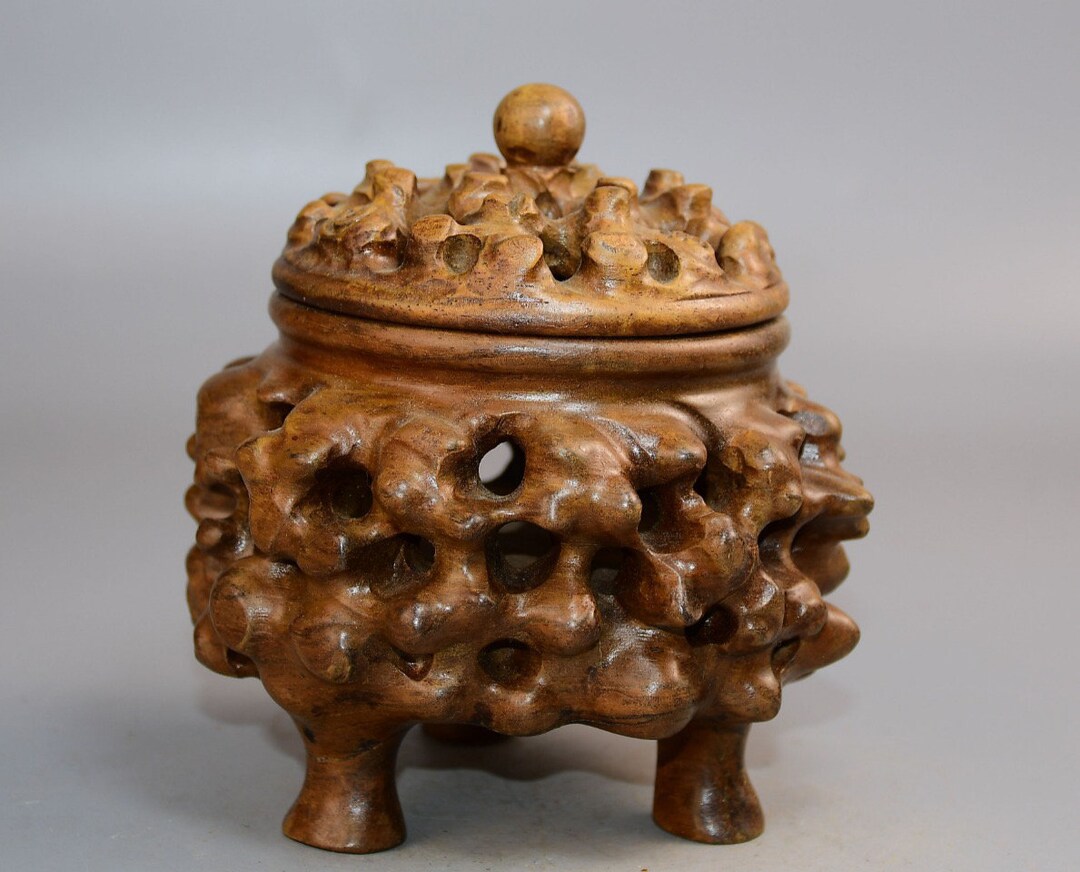 Chinese Antique Pear Chess Can Decoration - Etsy