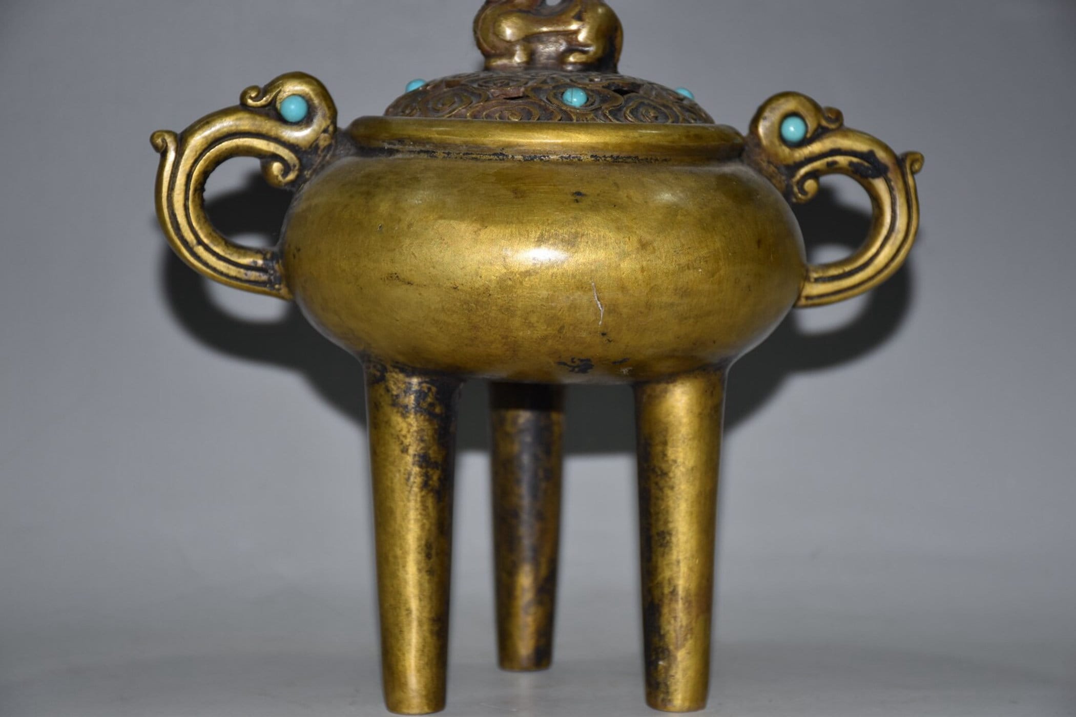 Collection of Chinese antiques early collection of brass | Etsy