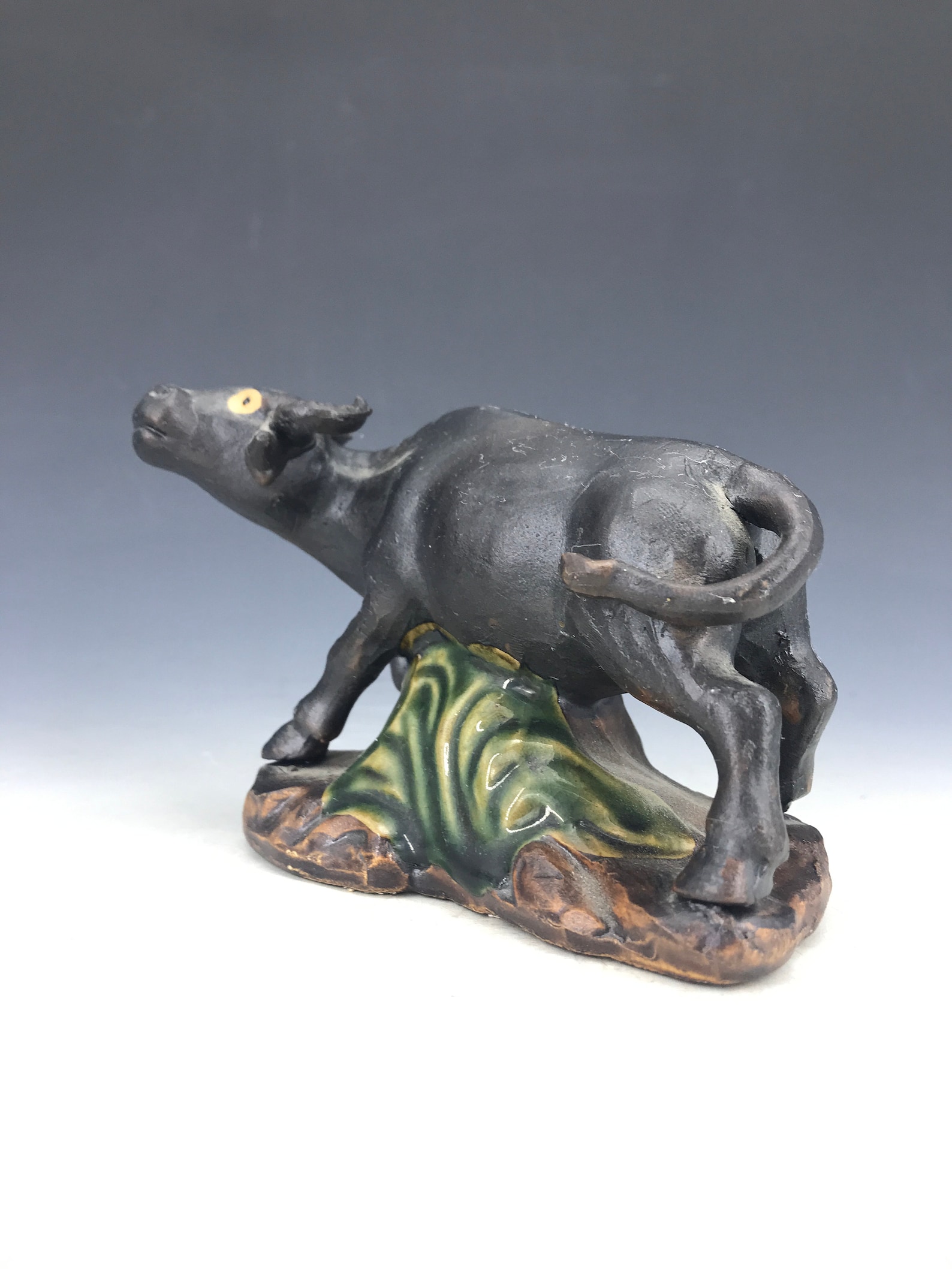 Chinese Ceramics Pure Hand Made Exquisite Ceramic Cattle | Etsy