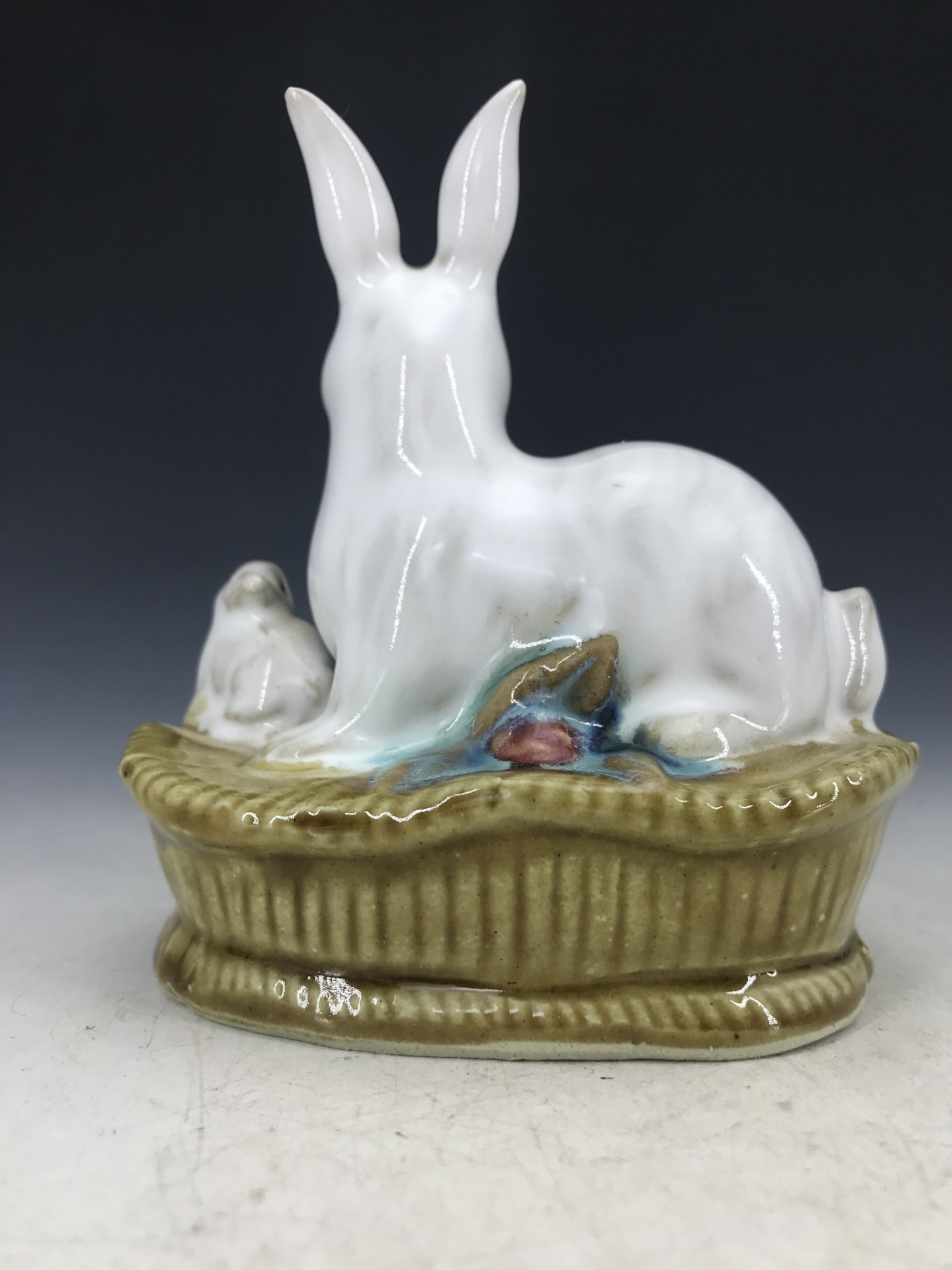 Chinese ceramics pure hand made exquisite ceramic rabbit | Etsy