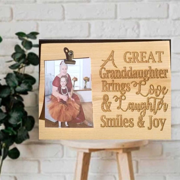Granddaughter Frame - Etsy