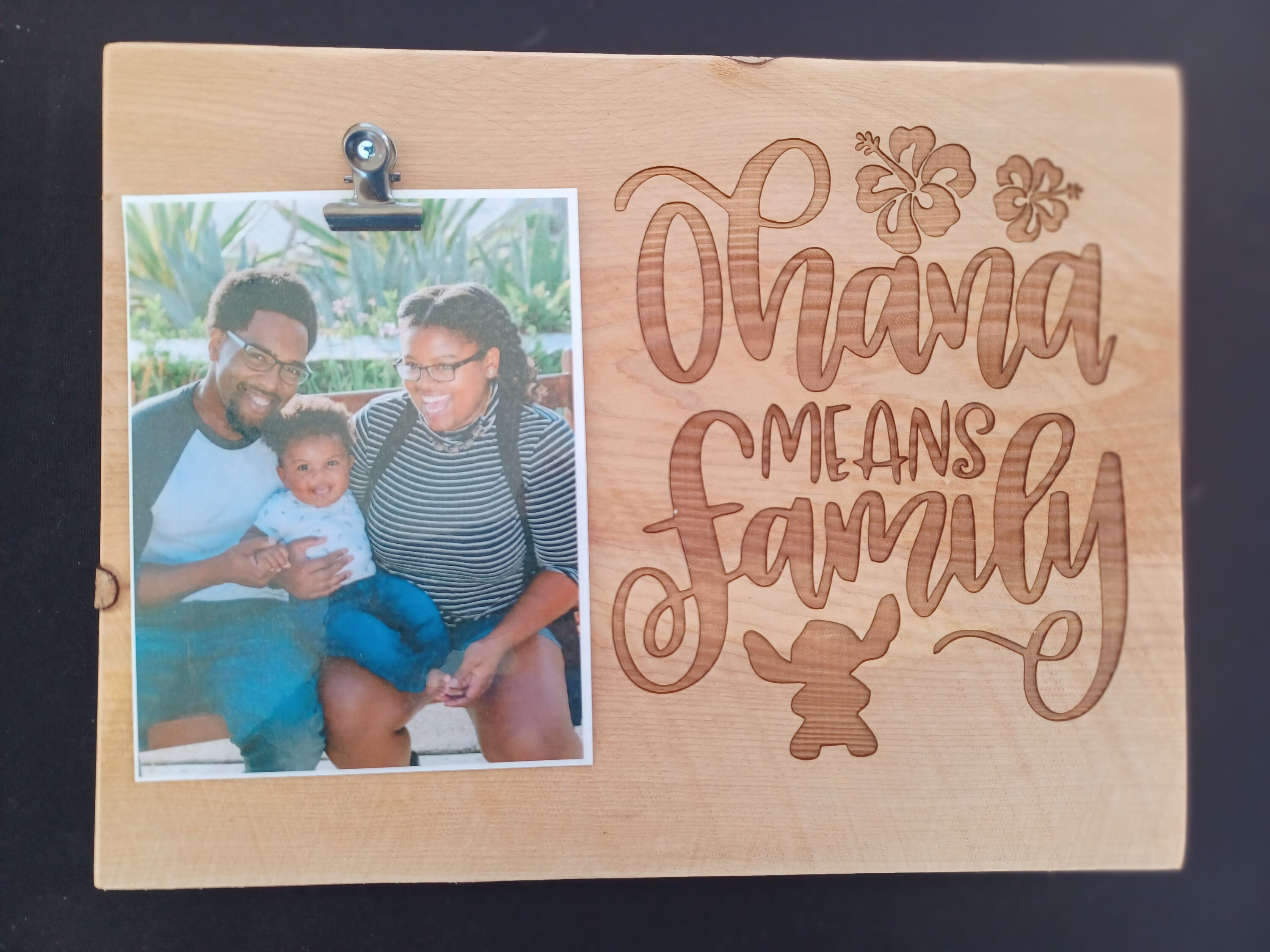Ohana Means Family Picture Frame - Etsy